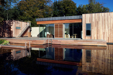 Entspannung in einer modernen Waldhaus-Architektur | Studio5555