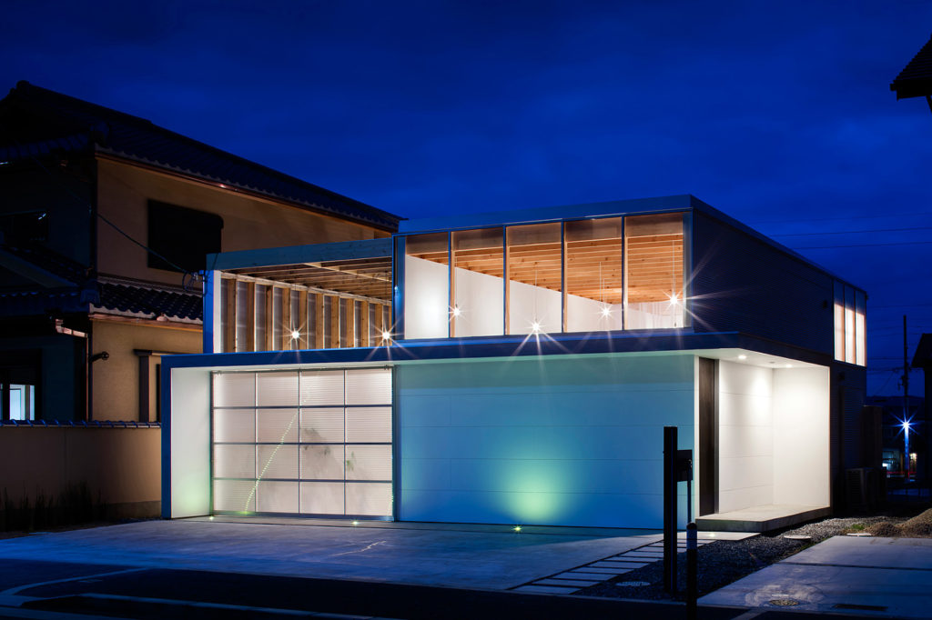 Garagen-Terrassenhaus in Kyoto | Studio5555